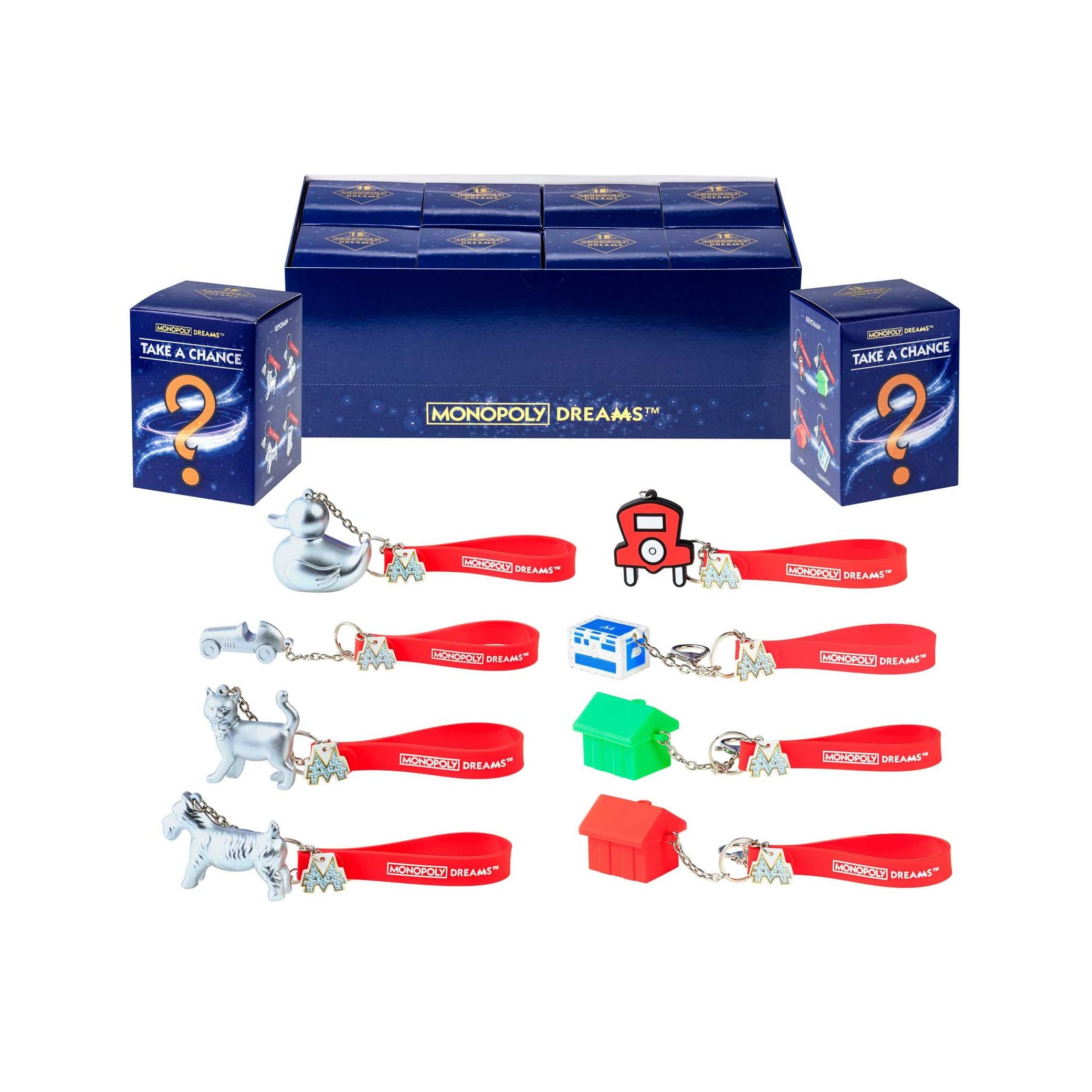 BLIND BOX BLUE - 3D KEYCHAINS SET OF 8 – Monopoly Dreams Melbourne ...