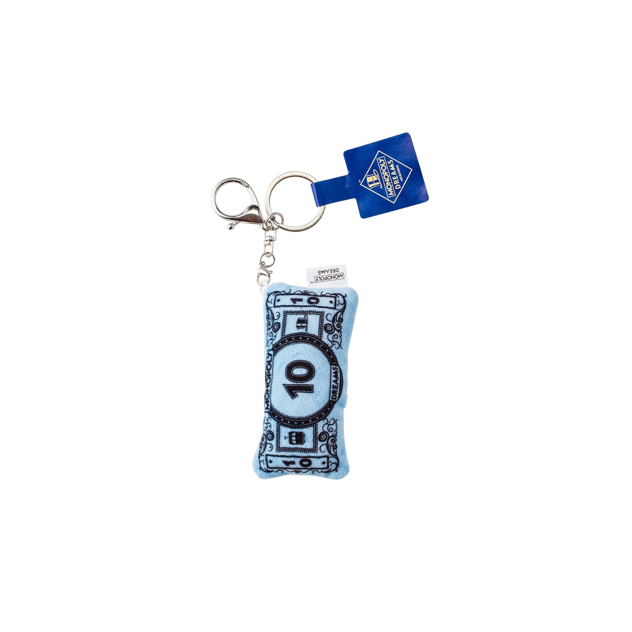 PLUSH KEYCHAIN - MONEY NOTE $10/5 – Monopoly Dreams Melbourne | Online Shop